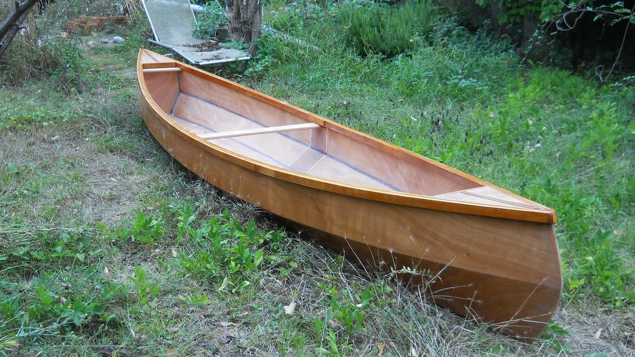 fabrication d'un canoé contreplaqué 4 60 mètres a partir d'un plan ...
