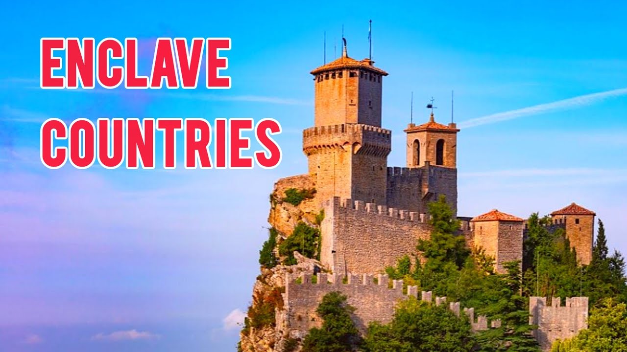 Enclave countries : 3 Countries Surrounded By Other Countries - YouTube