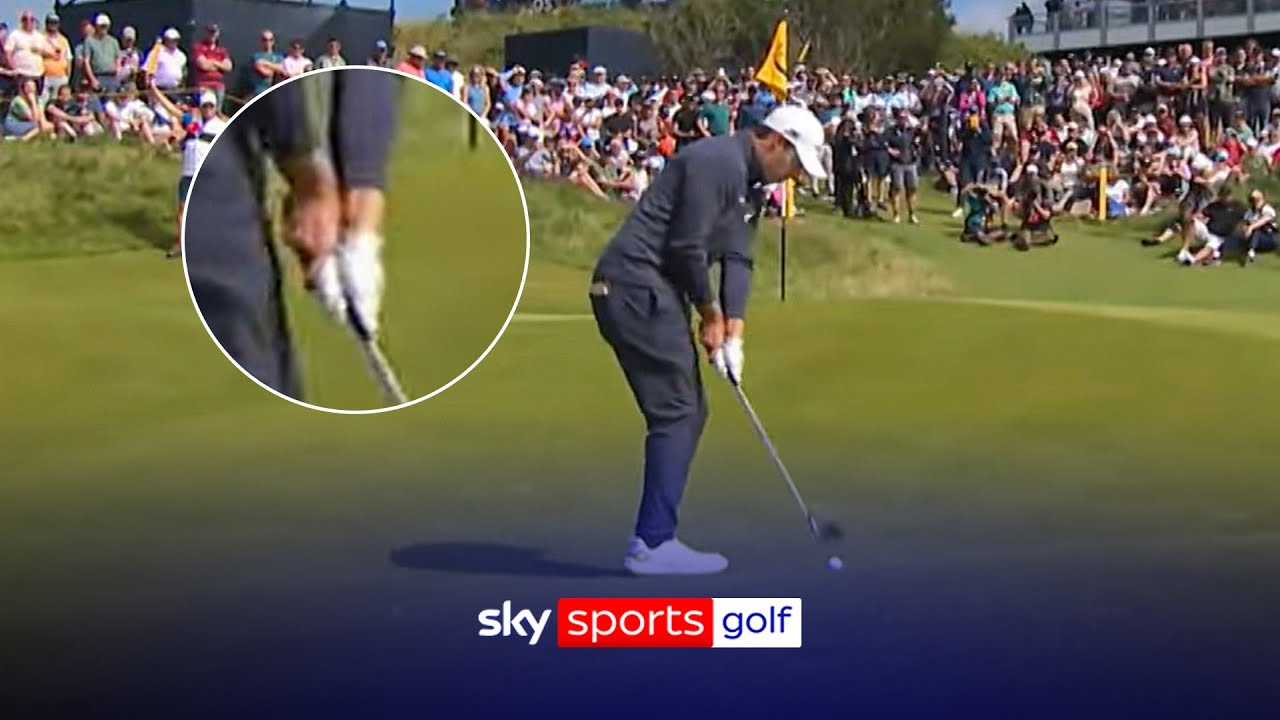 Analysing Matt Fitzpatrick's unique chipping technique 🔎 - YouTube