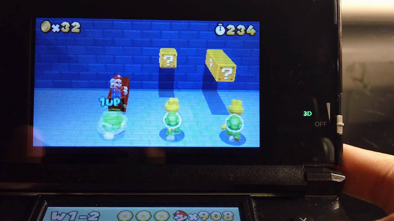 How To Get 1000 Lives / 1UPs on Super Mario 3D Land In Depth Tutorial ...