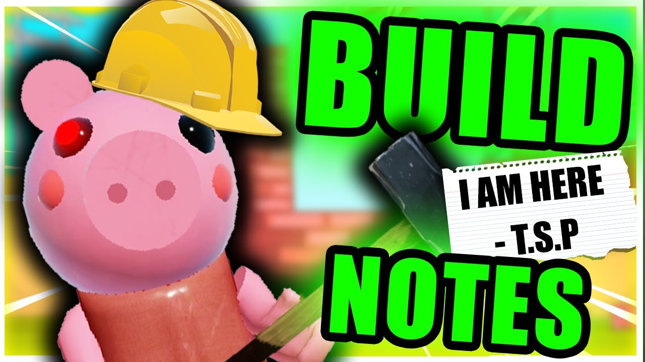 CUSTOM NOTES IN PIGGY BUILD MODE?! | Suggestion Review #47 👏👏 - YouTube