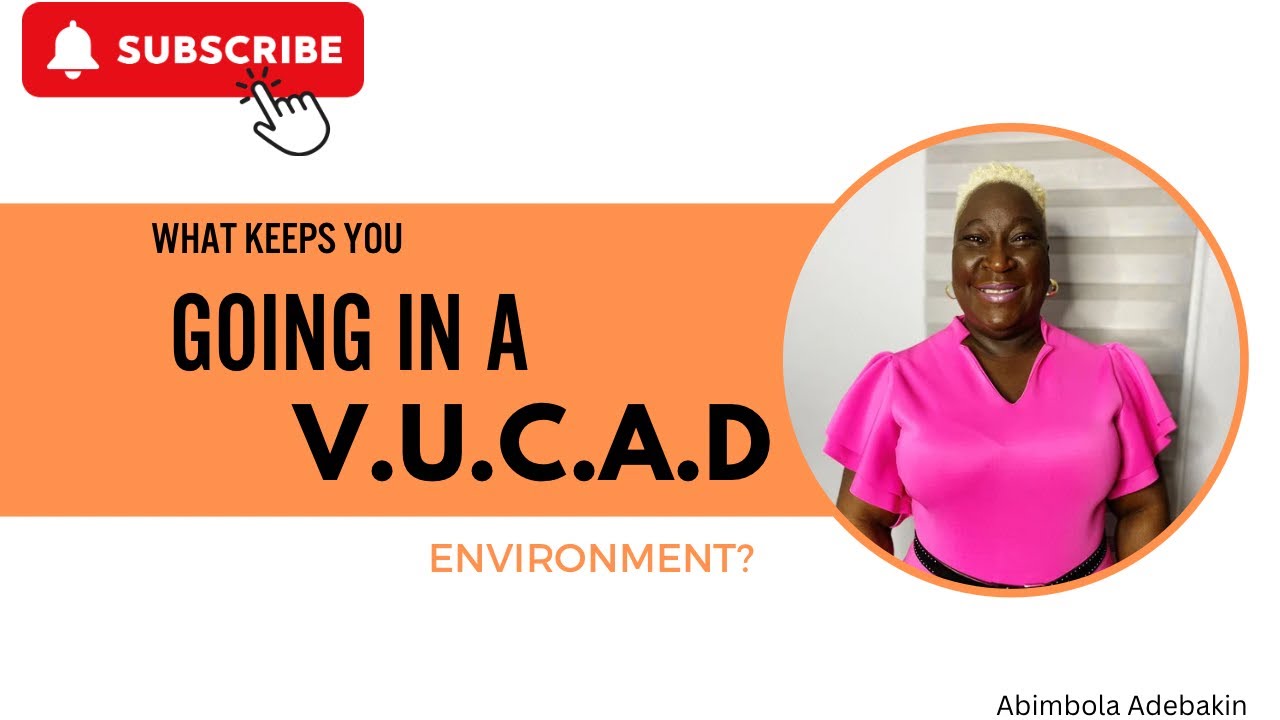 What keeps you going in a VUCAD environment? - YouTube