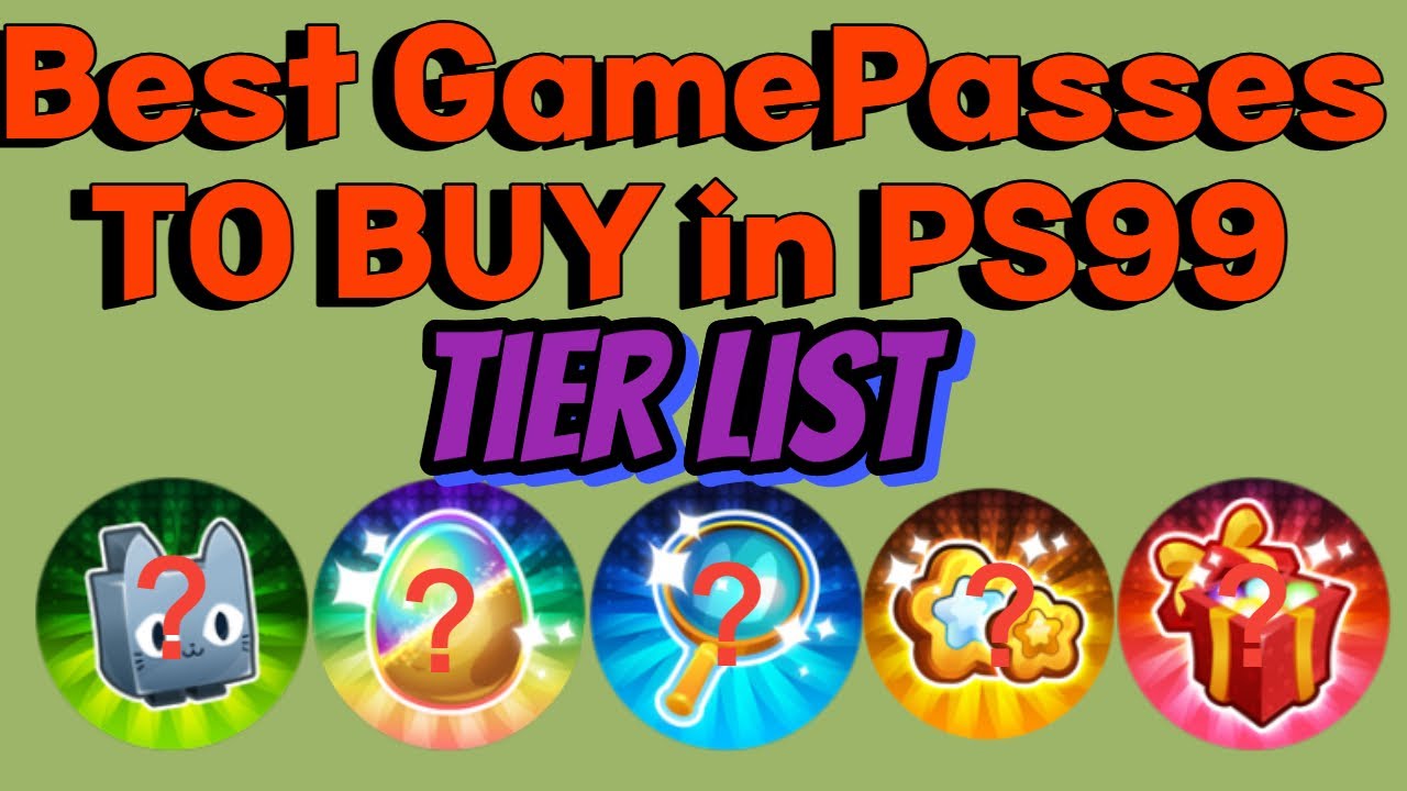 Best GamePasses to buy in Pet Simulator 99 - YouTube