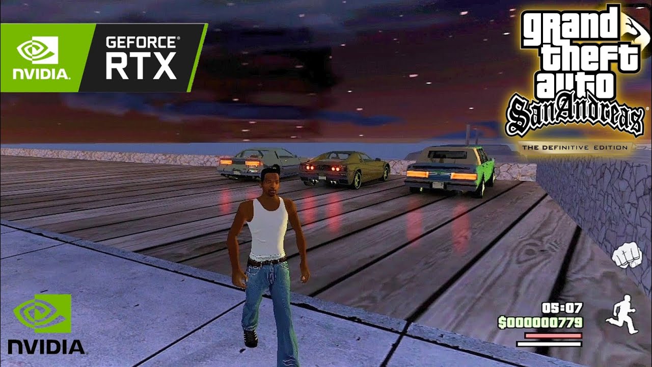 GTA San Andreas RTX🔥On Gameplay Android | GTA San Andreas Definitive ...