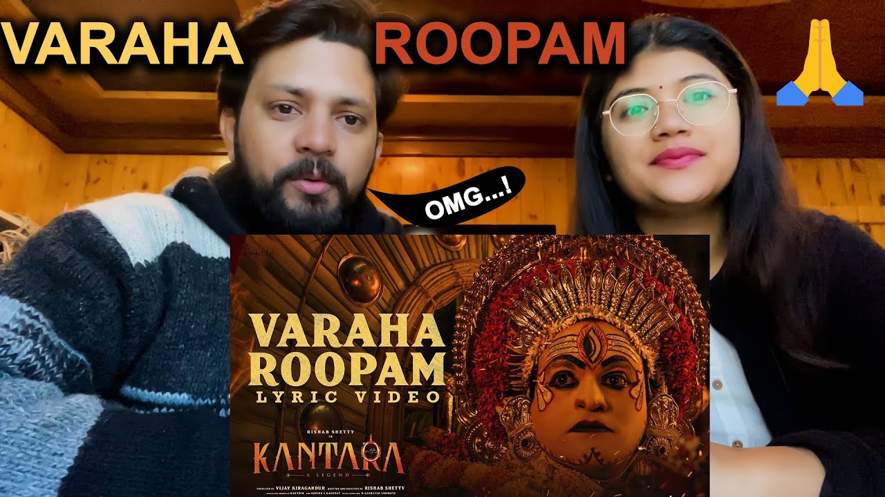 KANTARA - VARAHA ROOPAM (Lyric Video) REACTION ! | Sai Vignesh | Rishab ...