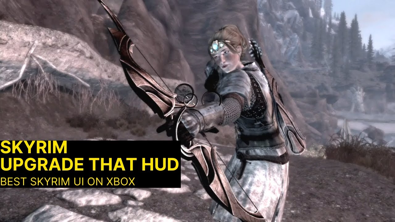 Skyrim HUD and UI Mods like SkyUI on Xbox - YouTube
