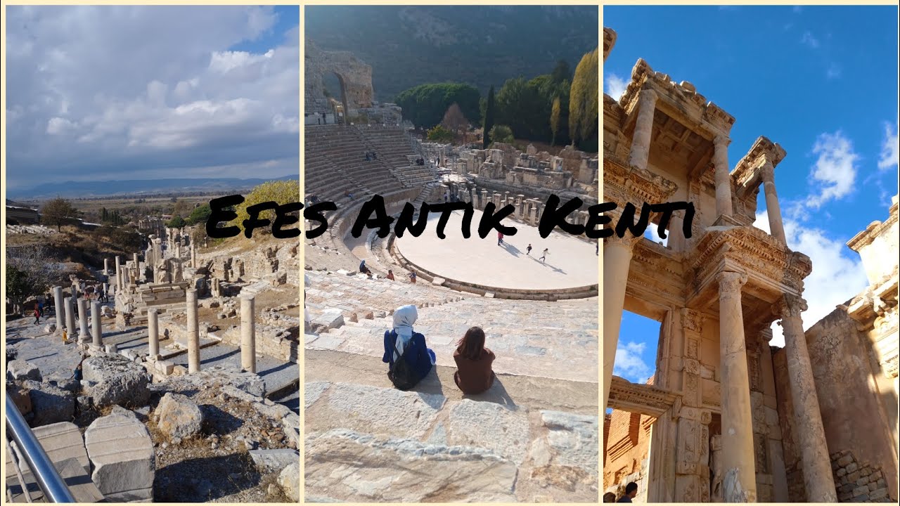 EFES ANTİK KENTİNE GİTTİM!/ Biletler ne kadar?/ Nasıl gidilir?/ ve daha fazlası... - YouTube