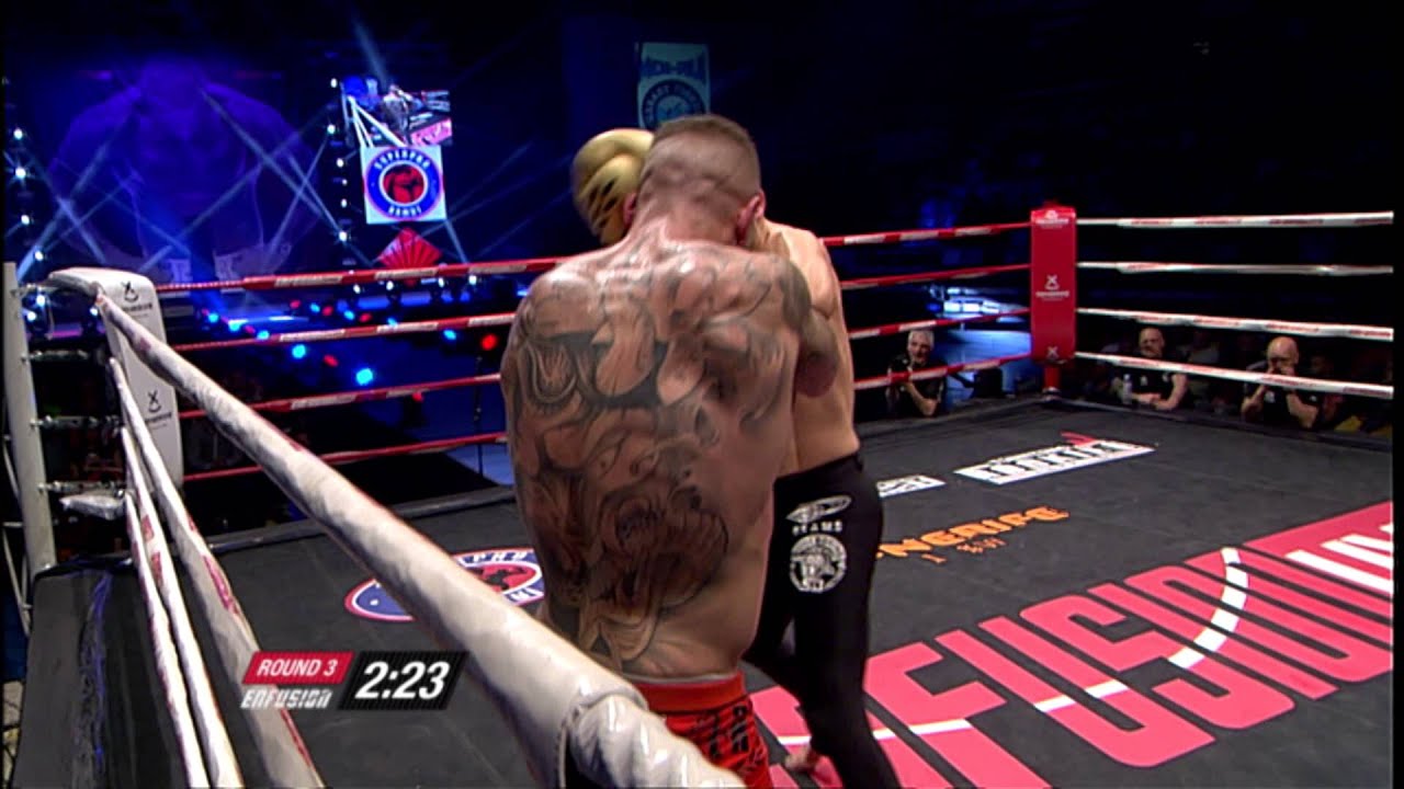 Andy Souwer The Netherlands Vs Jonay Risco Spain Enfusion Live Tenerife ...