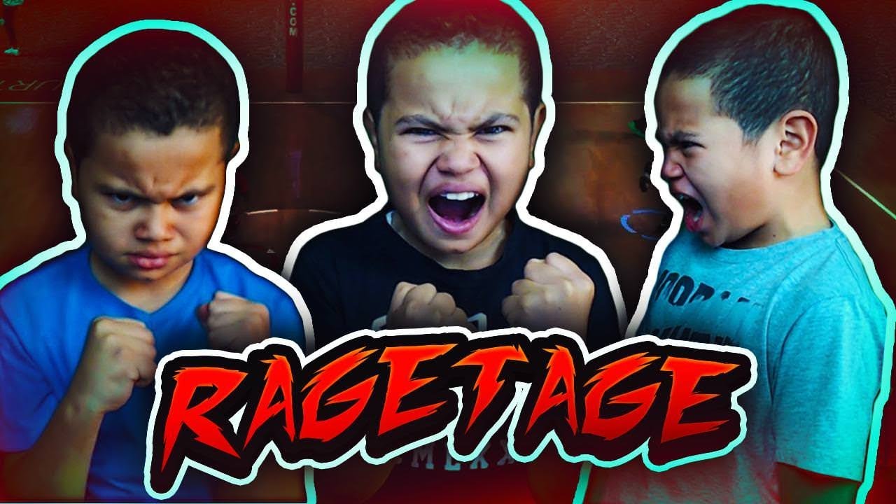 9 YEAR OLD BROTHER RAGETAGE!!! - FUNNY MOMENTS AND RAGING 😂😡 - (MUST ...