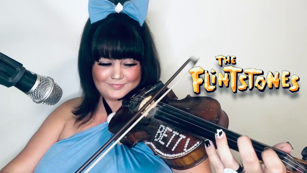 “Flinstone’s Theme Song” violin cover by Emily Anslover - YouTube
