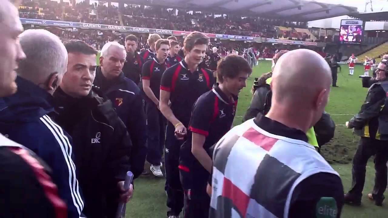 Felsted rugby U16 @ Saracens - YouTube