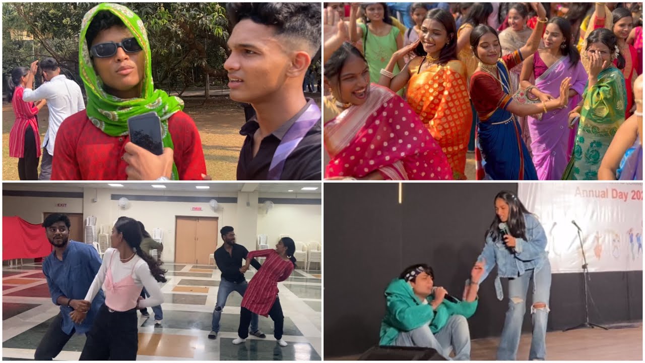 Crazy fun week in Clg | D.G Ruparel | Days | Viral dance! 😱| Anchoring ...
