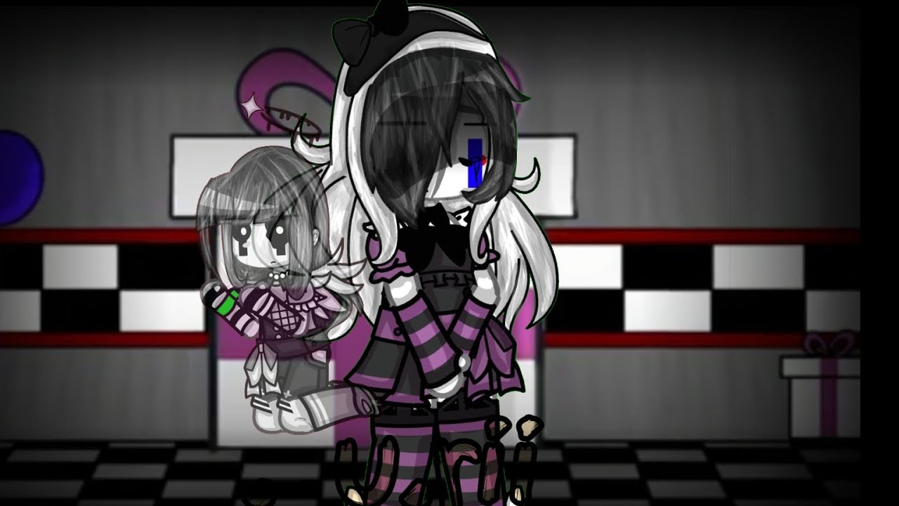 ||Look at the stars in a big black ink||Gc x fnaf||Charlie emily/puppet ...