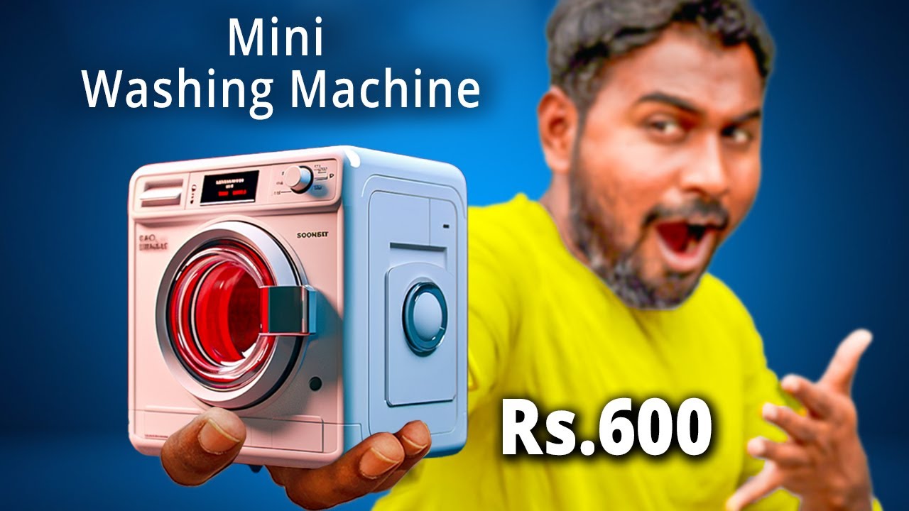 Can This ₹600 Washing Machine Actually Clean Clothes? Weird Amazon ...