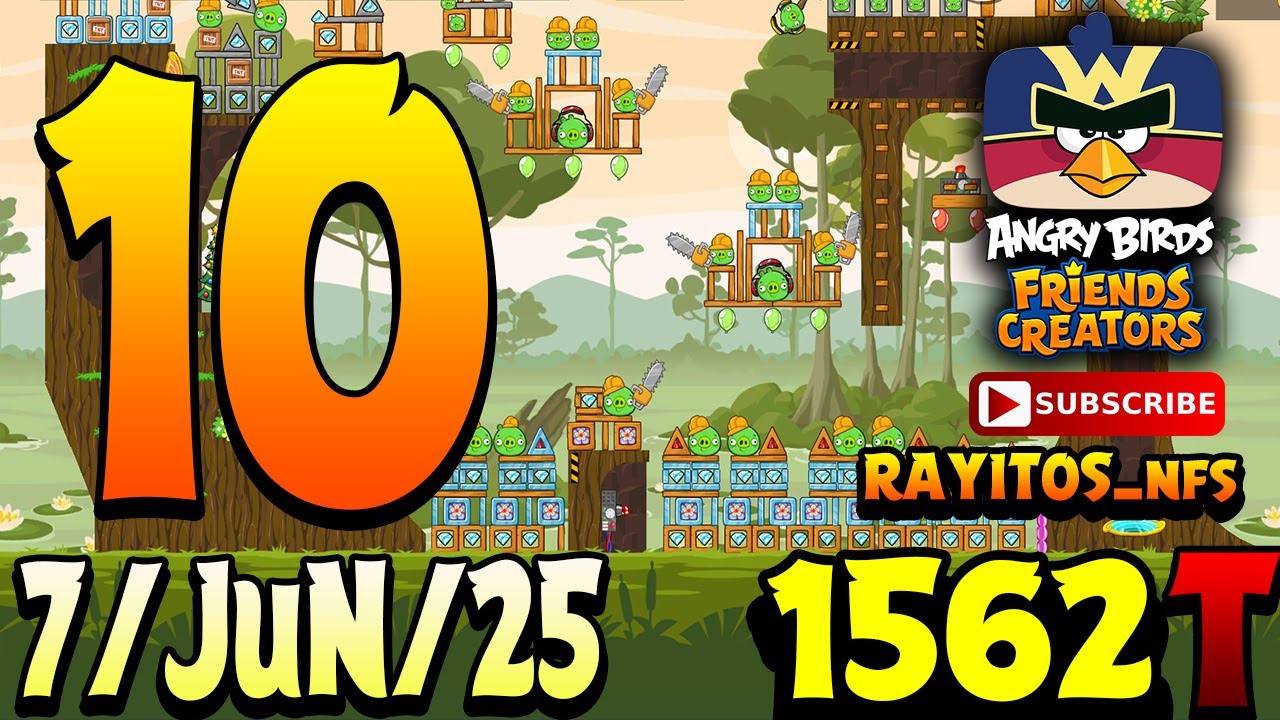 Angry Birds Friends Level 10 Tournament 1562 Highscore POWER-UP ...