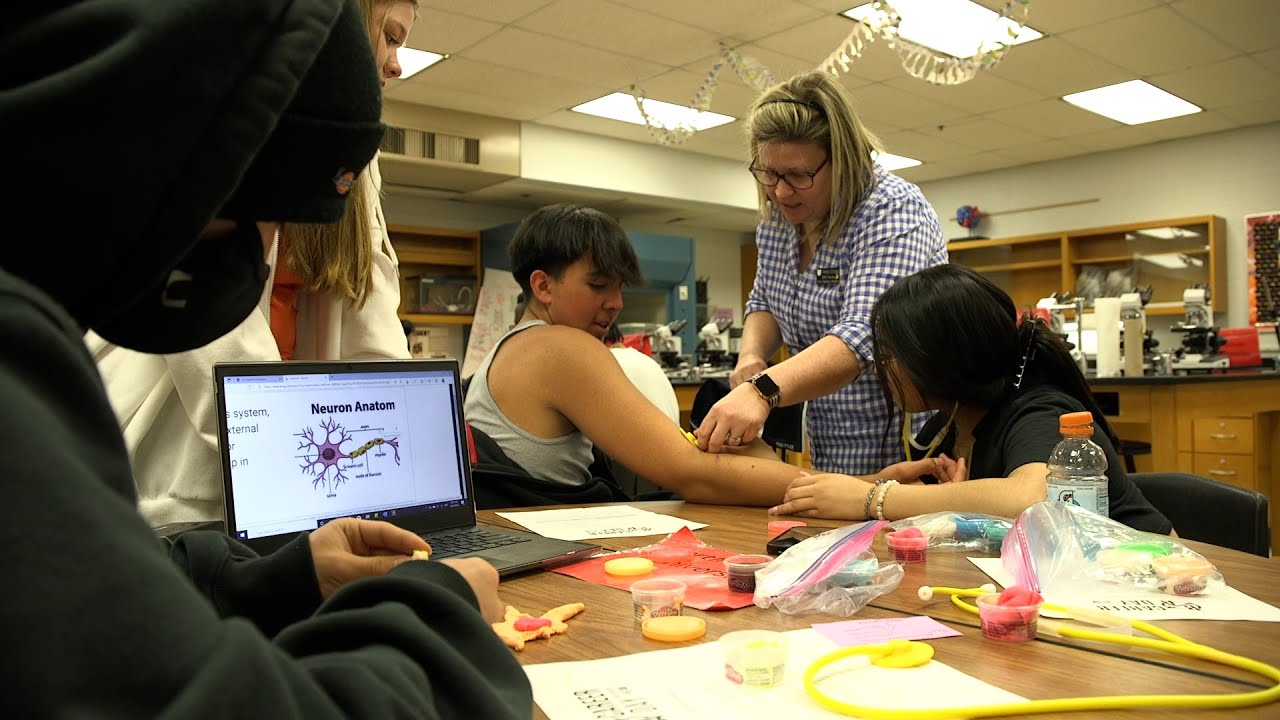 Healthcare Career Day at Union Freshman Academy - YouTube