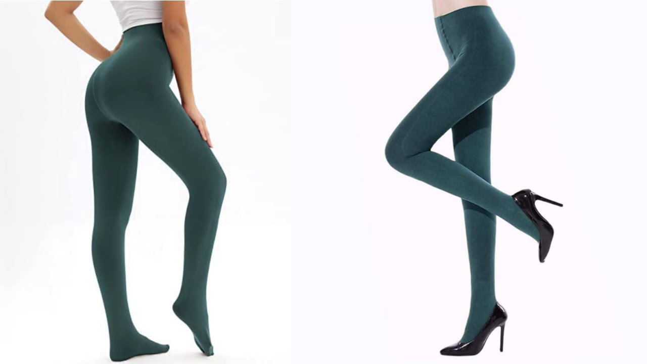 Women Warm Thick Fur Lined Fleece Thermal Soft Legging Winter Slim Fit ...