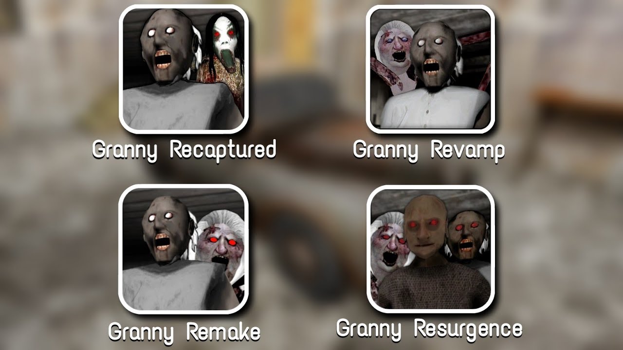 All Latest 1.9 Car Escape - Granny Recaptured VS Granny Revamp VS ...