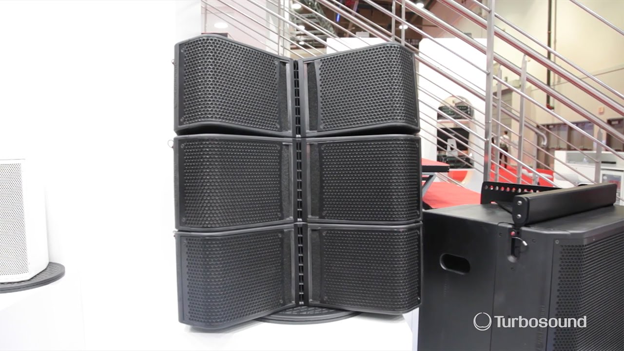 Turbo sound speakers used behind band