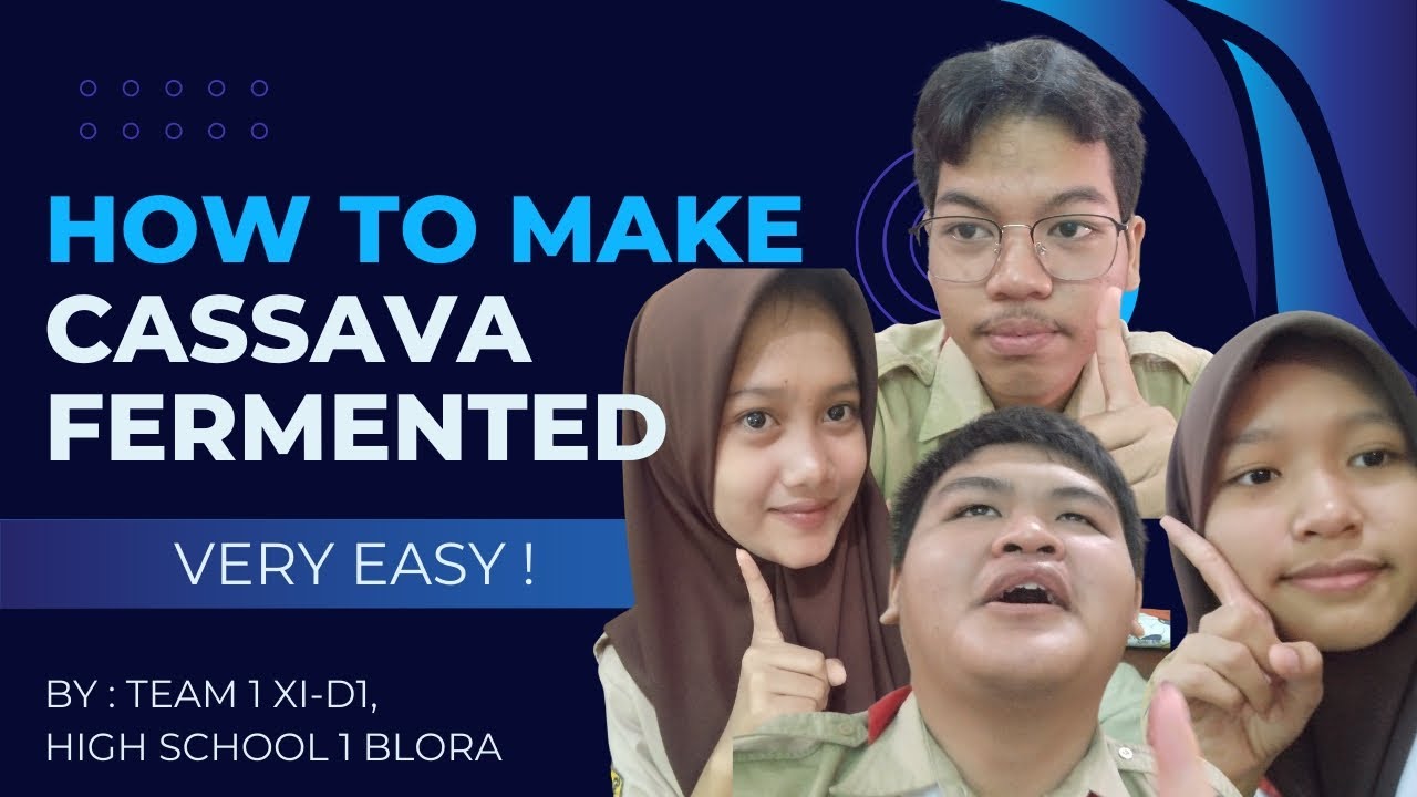 HOW TO MAKE CASSAVA FERMENTED// TRADITIONAL FOOD IN JAVANESE. - YouTube