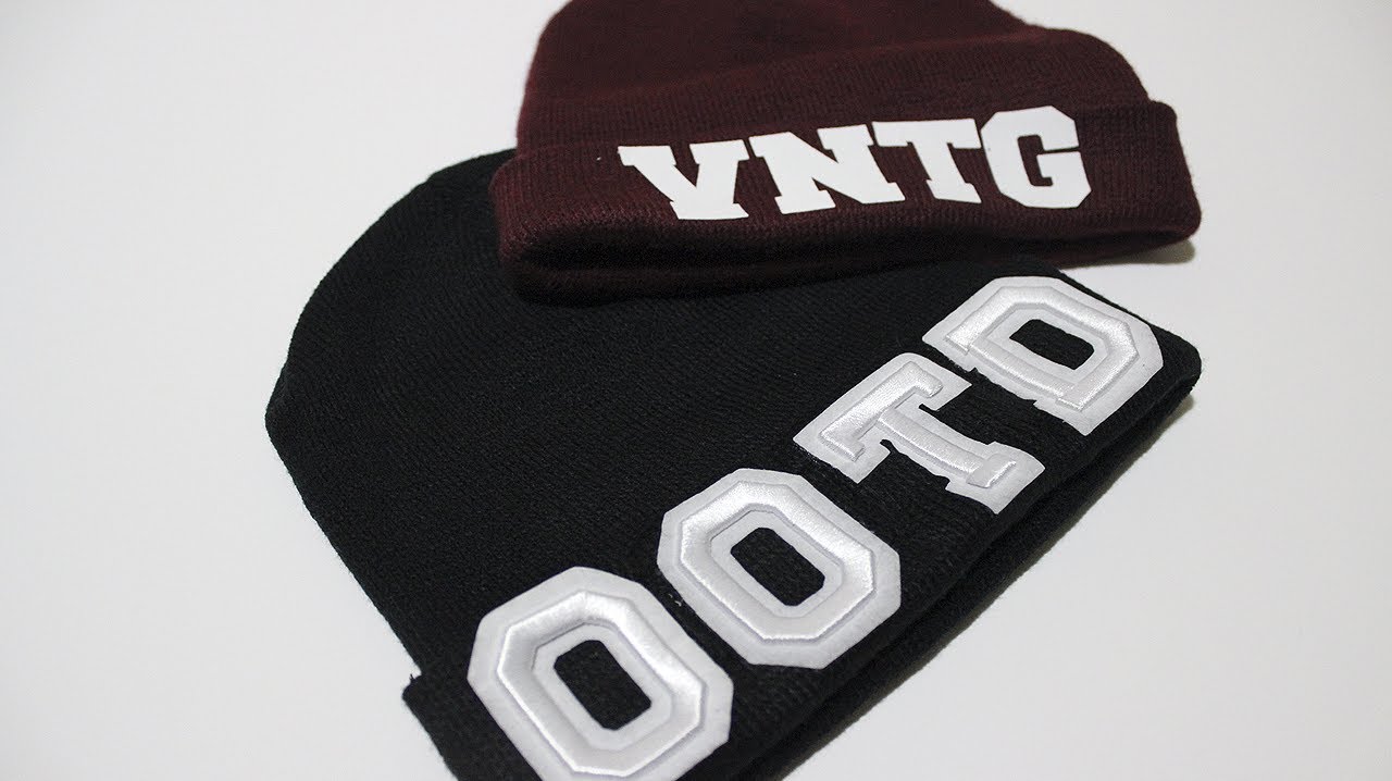 DIY: Statement Beanies! - YouTube