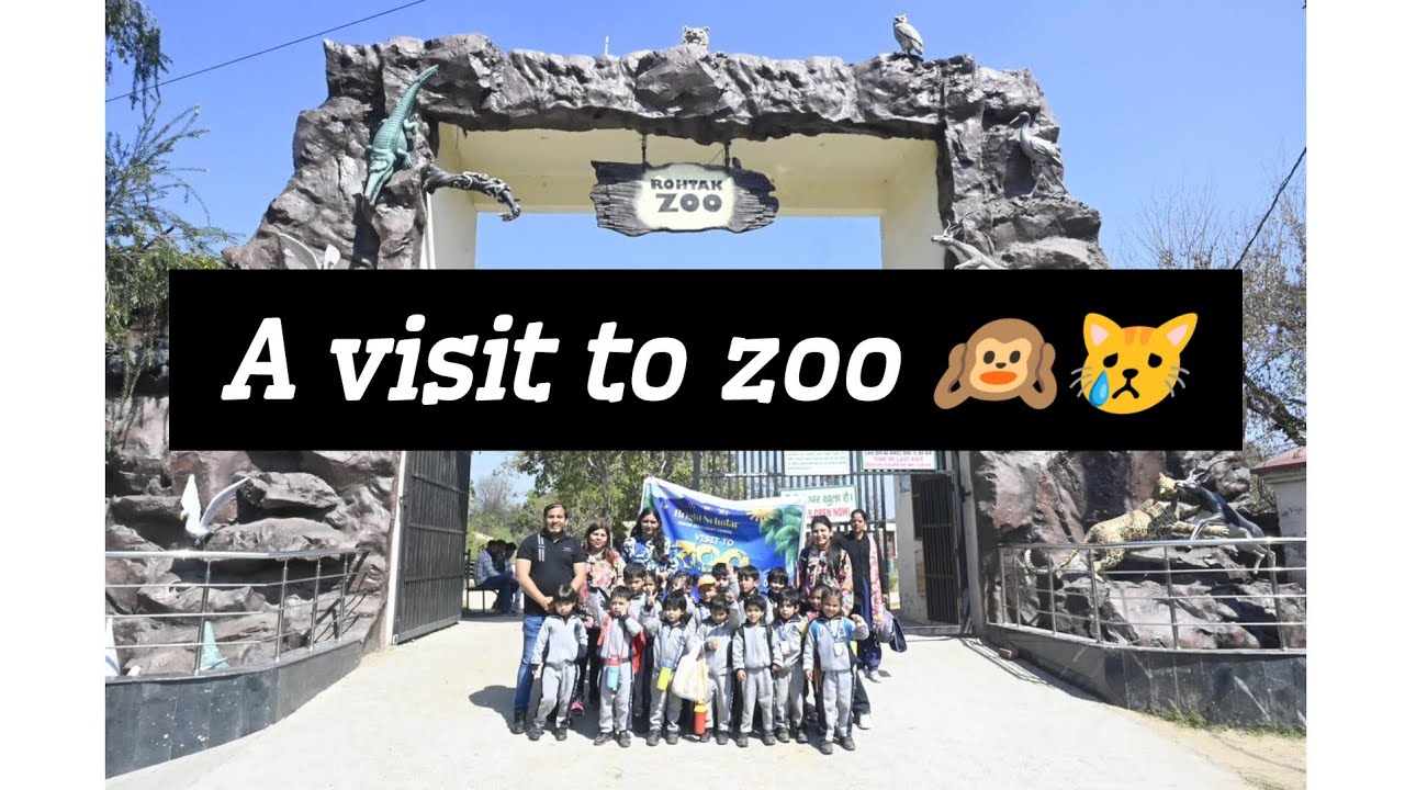 A visit to zoo 🙉😿😾| Enjoyed a lot with friends and teachers 😃| Moksha ...