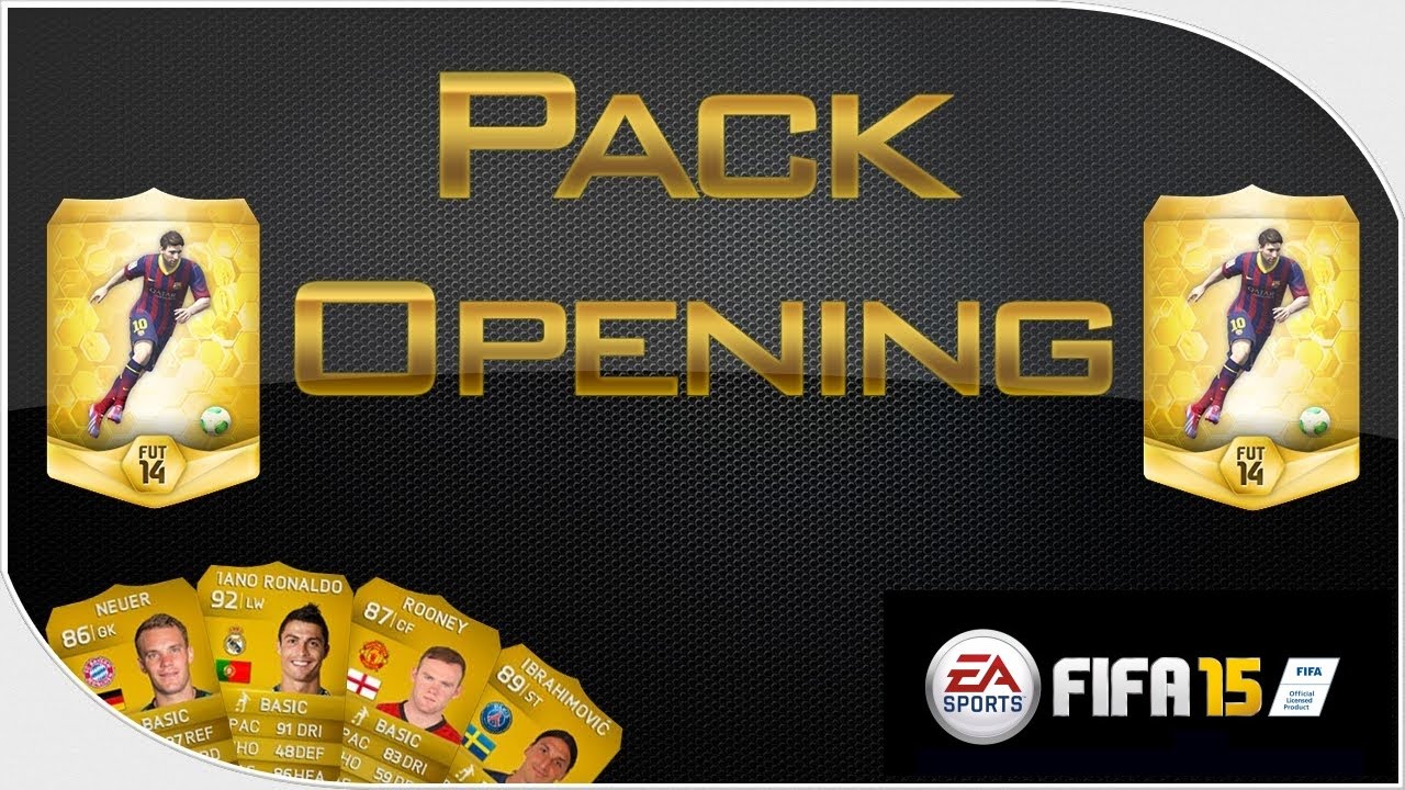 FIFA 15 BEST PACK OPENING - YouTube