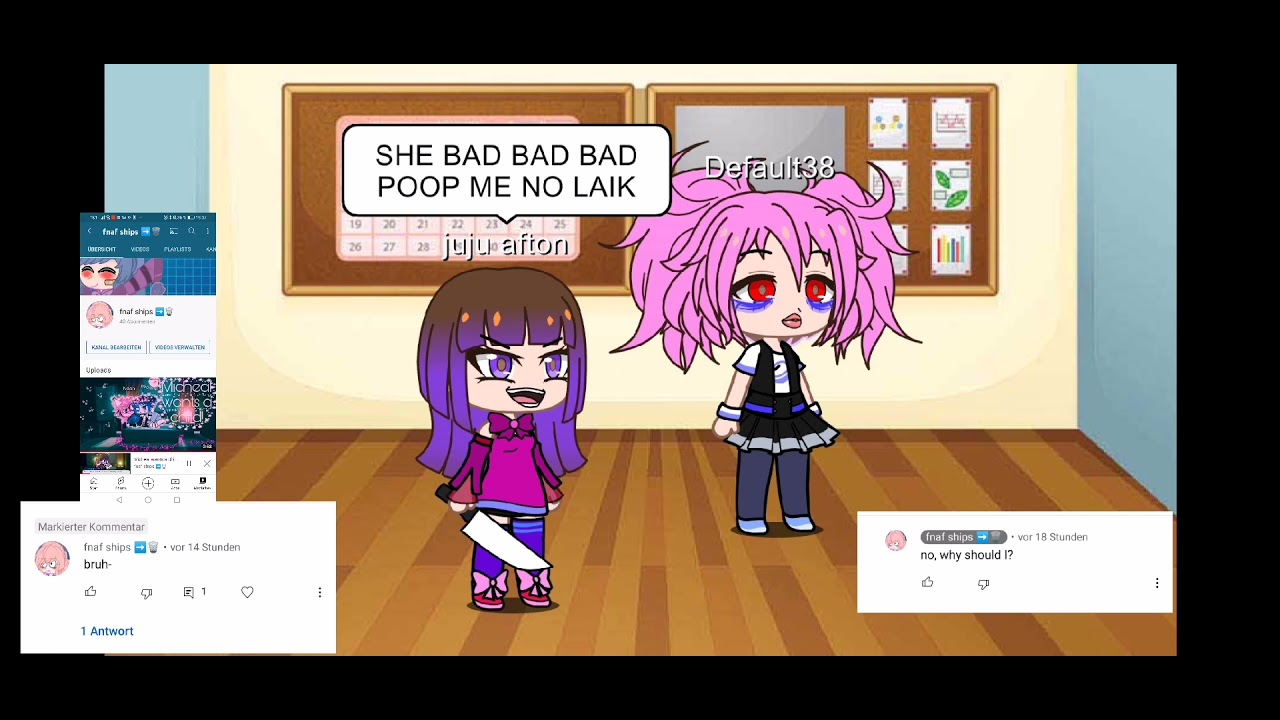 FNAF SHIPS ️🗑️ IS BAD BAD BAD RIGHT NO SHIP MENARD - YouTube