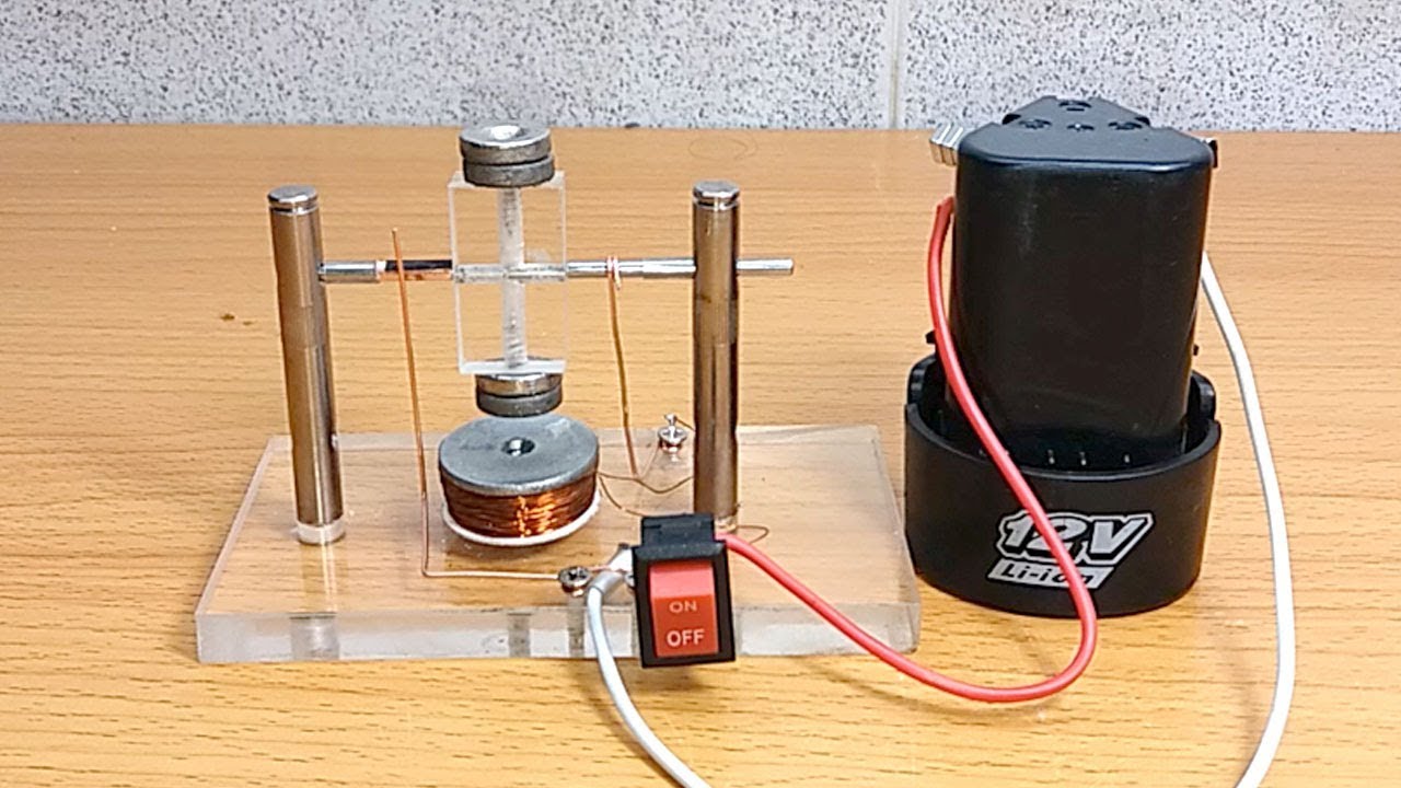 Simple MOTOR and Magnetic Transmission , Electrician - YouTube