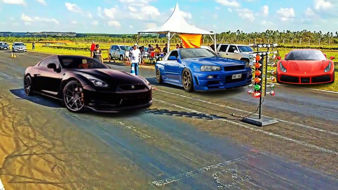 RACHA no Drag Racing RP #racinggames - YouTube