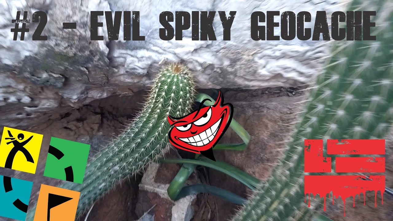 EVIL SPIKY GEOCACHE HIDE! | Geocaching Vlog #2 - YouTube