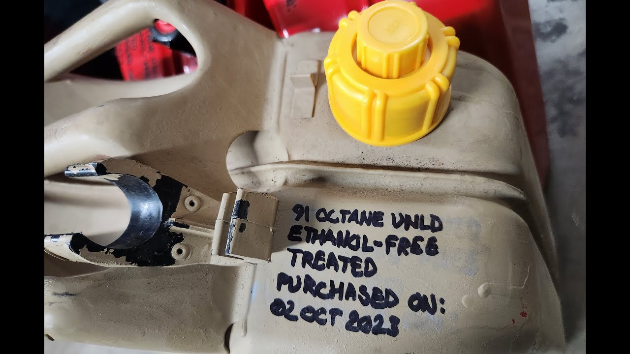 Long-Term Fuel Storage Gasoline Vid 2: VR to @Preparedness Veteran (PV ...