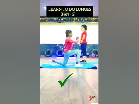 Mistakes to avoid while doing Lunges - #legworkout #squat #lunges #fitnesswithtdft - YouTube