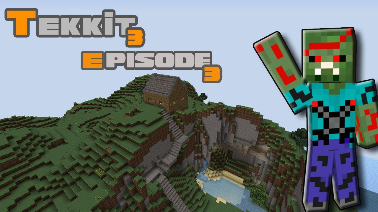 Tekkit Episode #3 - A Visit to Matthew's Epic Base - YouTube