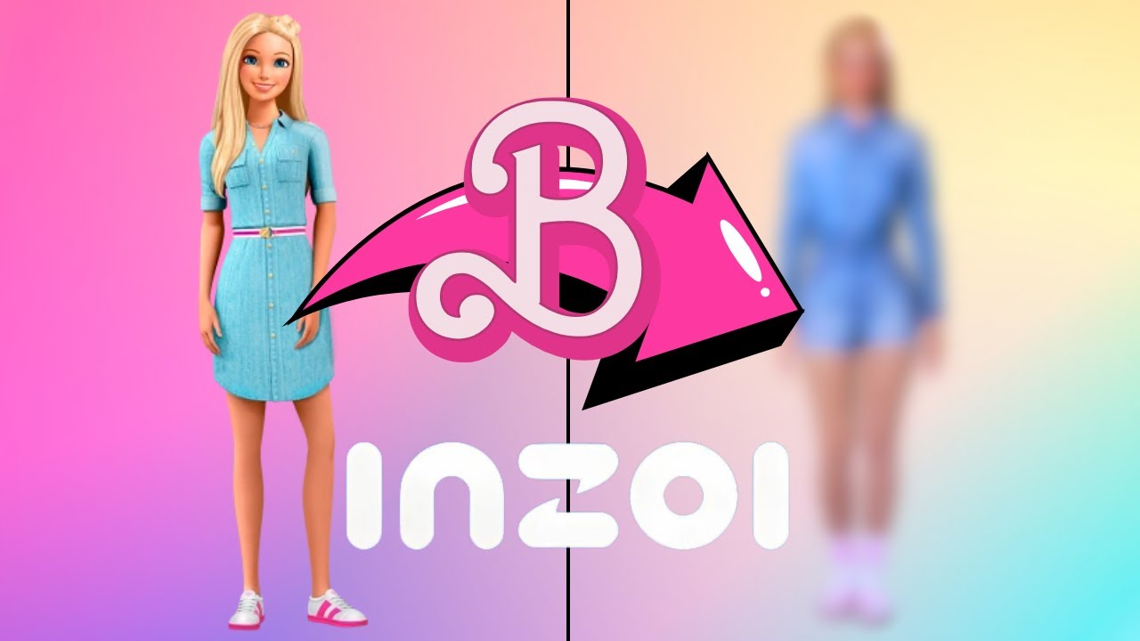 I tried to create Barbie in InZOI... and YOU WON'T BELIEVE WHAT ...