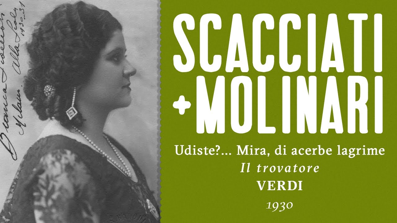 Bianca Scacciati & Enrico Molinari - Mira, di acerbe lagrime [Trovatore ...