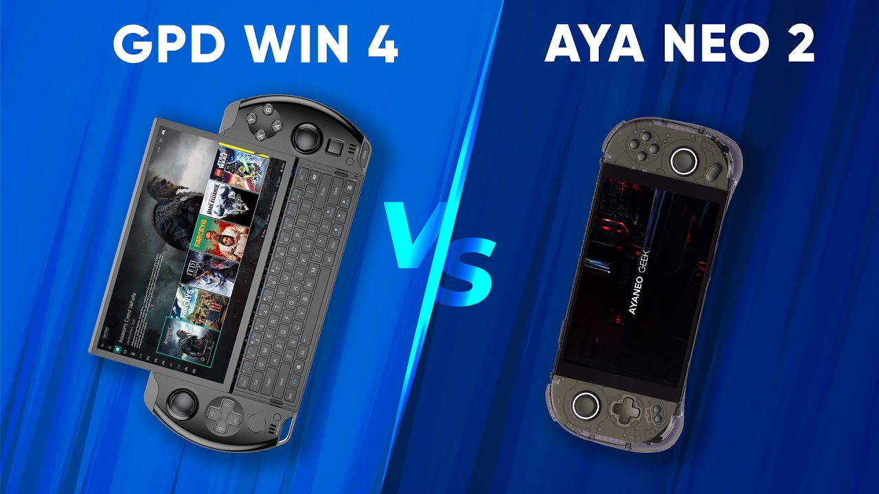 GPD Win 4 VS Aya Neo 2 - Which One to Buy? - YouTube