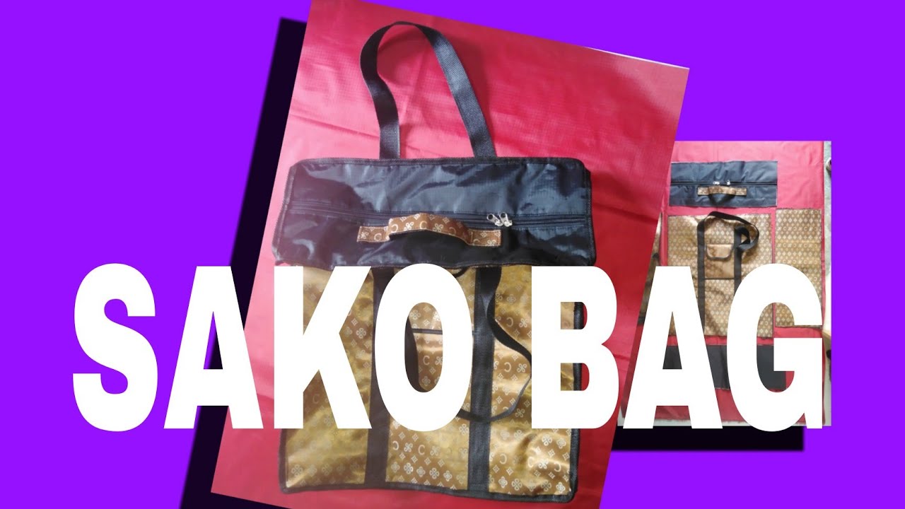 SAKO BAG,, why? TRAVEL BAG..carry all. - YouTube