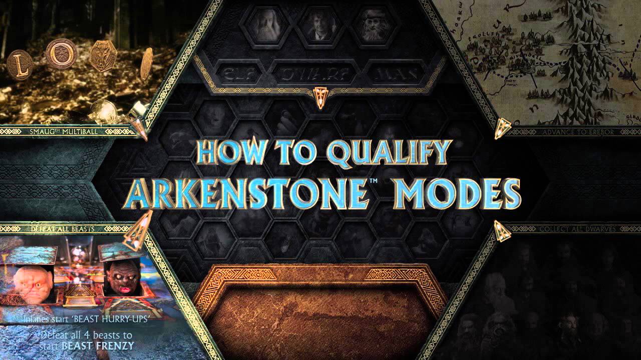 The Hobbit Pinball Sound & Animation Teaser Video - by Jersey Jack ...