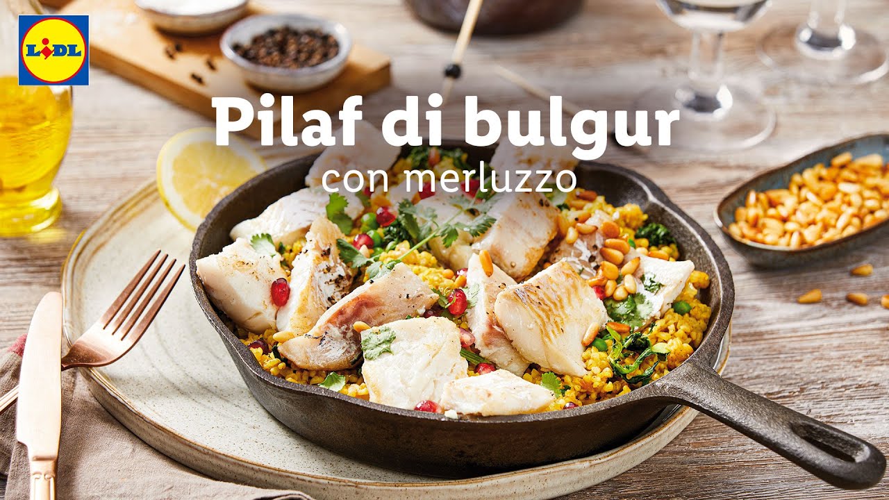 Sapori dal Mondo: 1001 Delights | Pilaf di Bulgur con merluzzo | LIDL ...