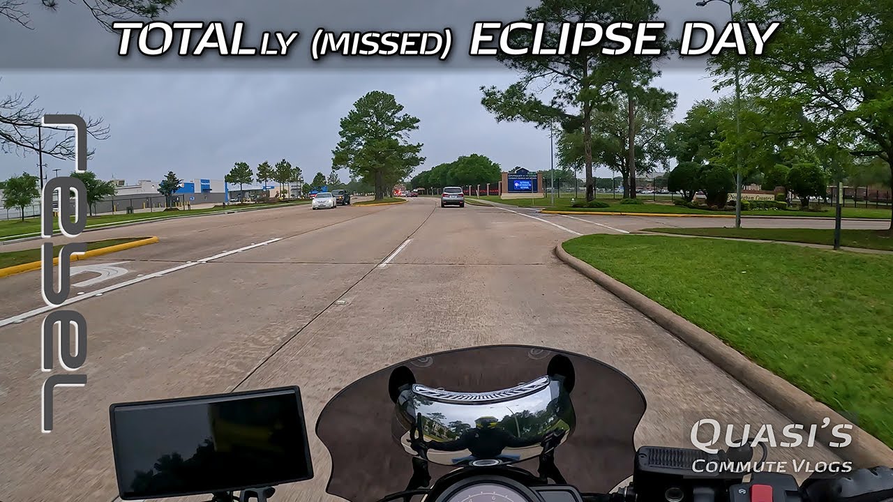 VLOG: Totally missed eclipse, overcast in Houston - YouTube