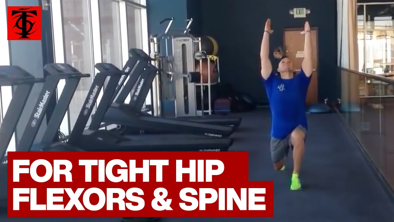 Alternating Forward Lunge with Reach - YouTube