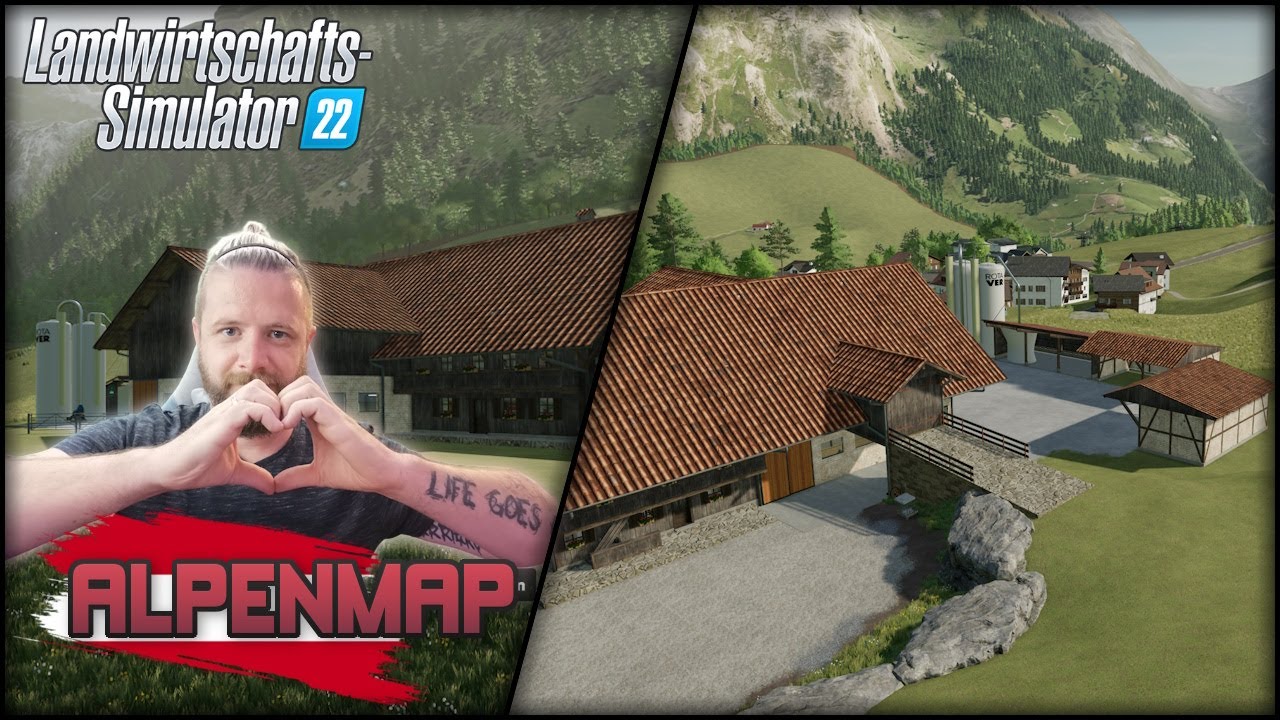 Let's Map #014 / LS22 ALPENMAP - NEUE Gebäude für den Saxlhof / LIVE ...