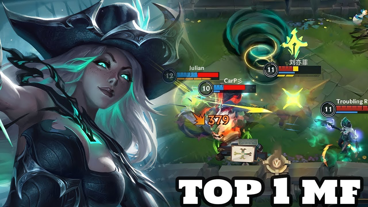 Wild Rift Miss Fortune - Top 1 Miss Fortune Gameplay Rank challenger ...