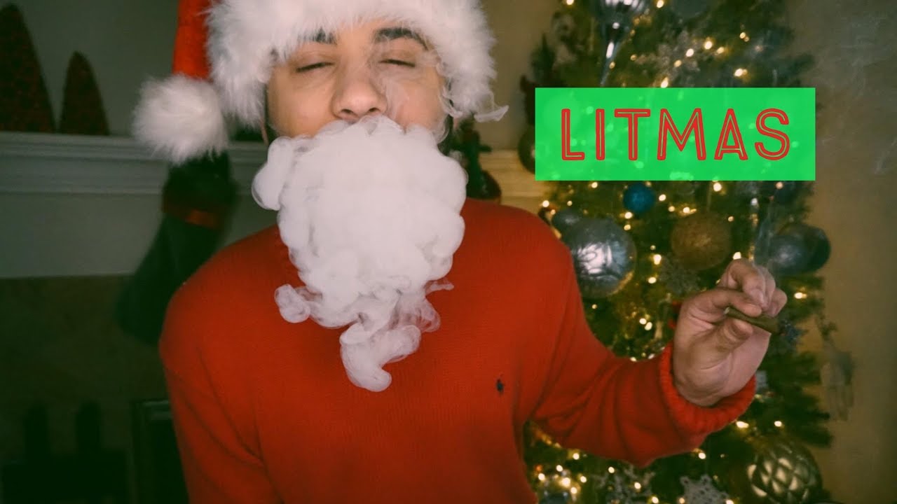 Litmas / Vlogmas Week 3 / Christmas Smoke Sesh - YouTube