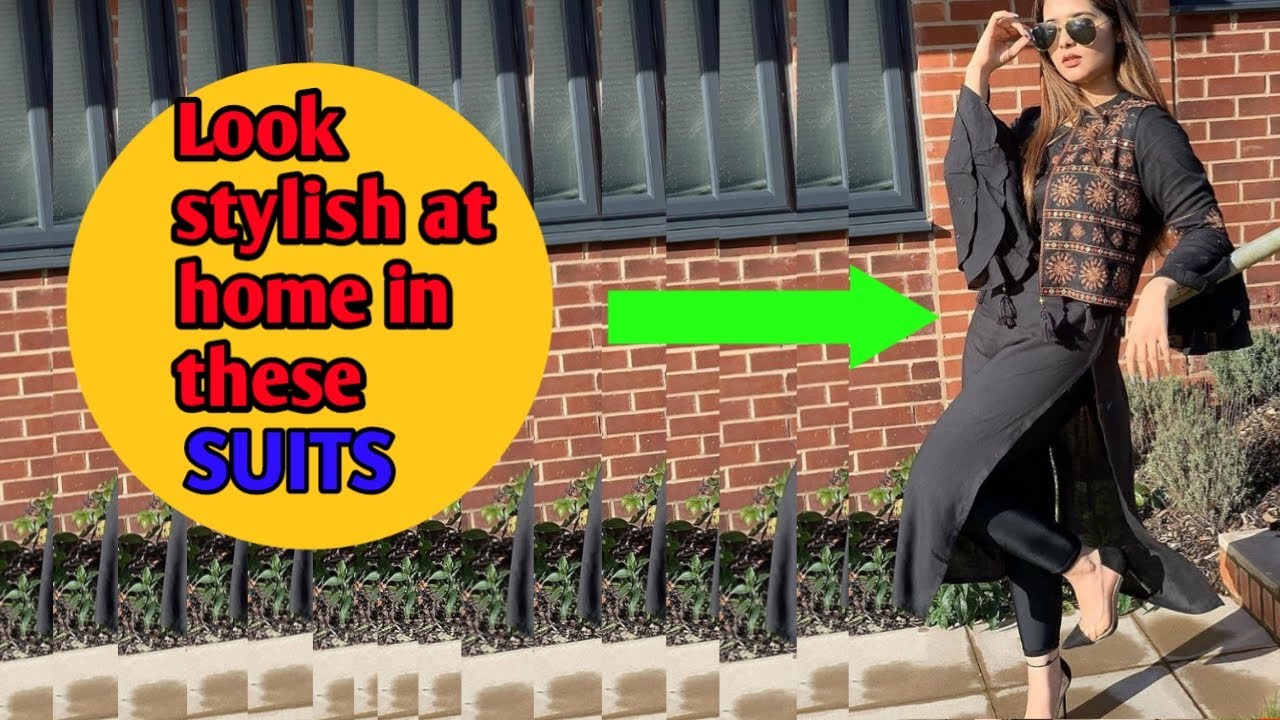 Top 12 simple Suits for stylish look at home|| - YouTube