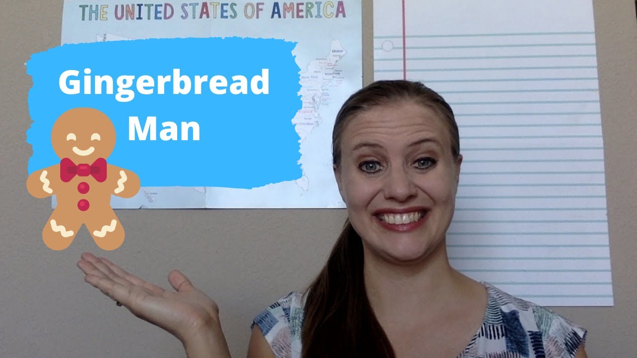 GINGERBREAD MAN Part #5 - Preschool and Kindergarten Sensory Center ...