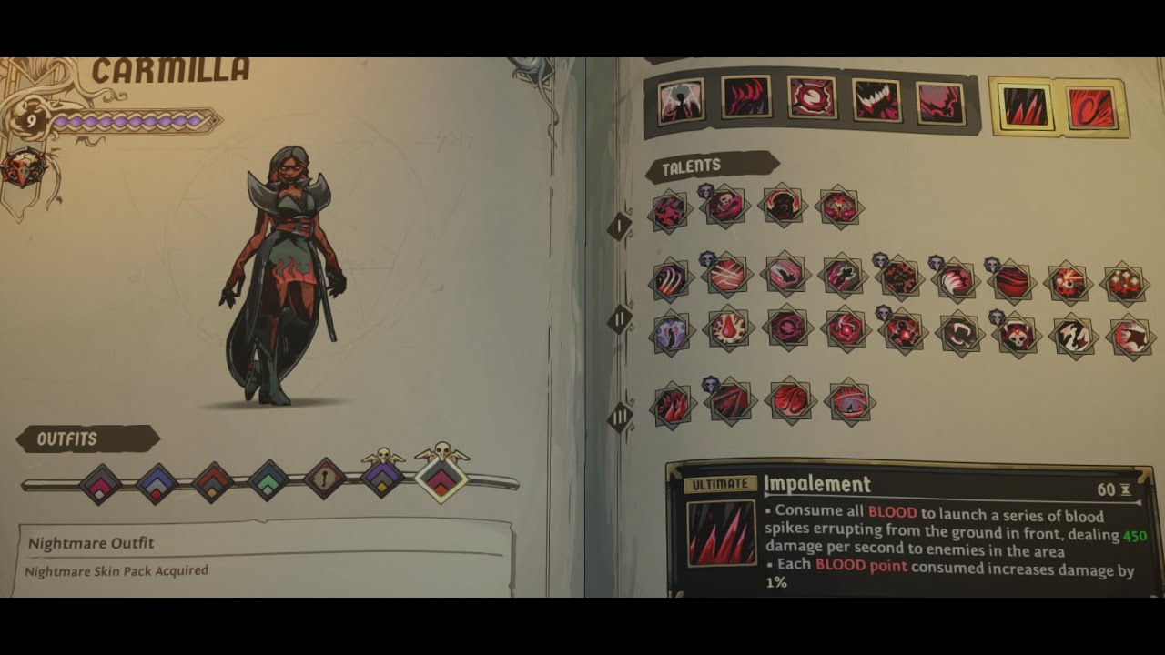 Ravenswatch: Carmilla Darkness Walkthrough - YouTube