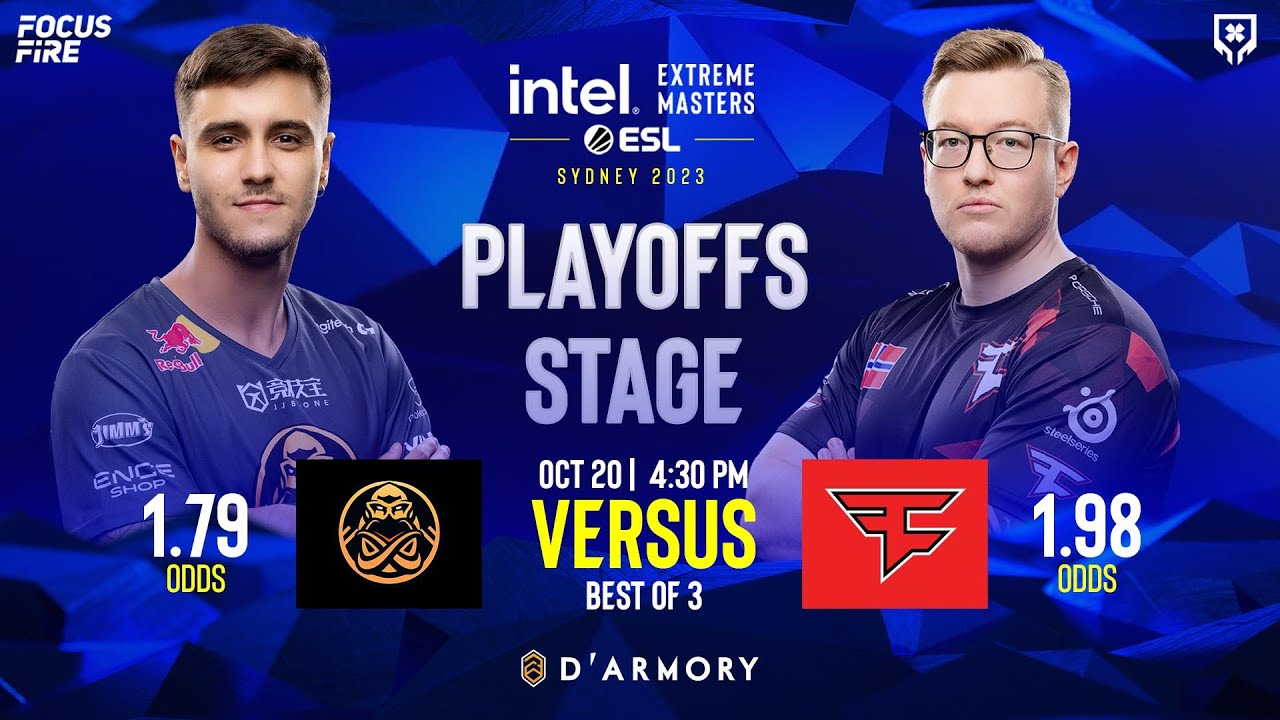 FaZe Clan vs ENCE [BO3] | Quarterfinals | IEM Sydney 2023 [ENG/FIL ...