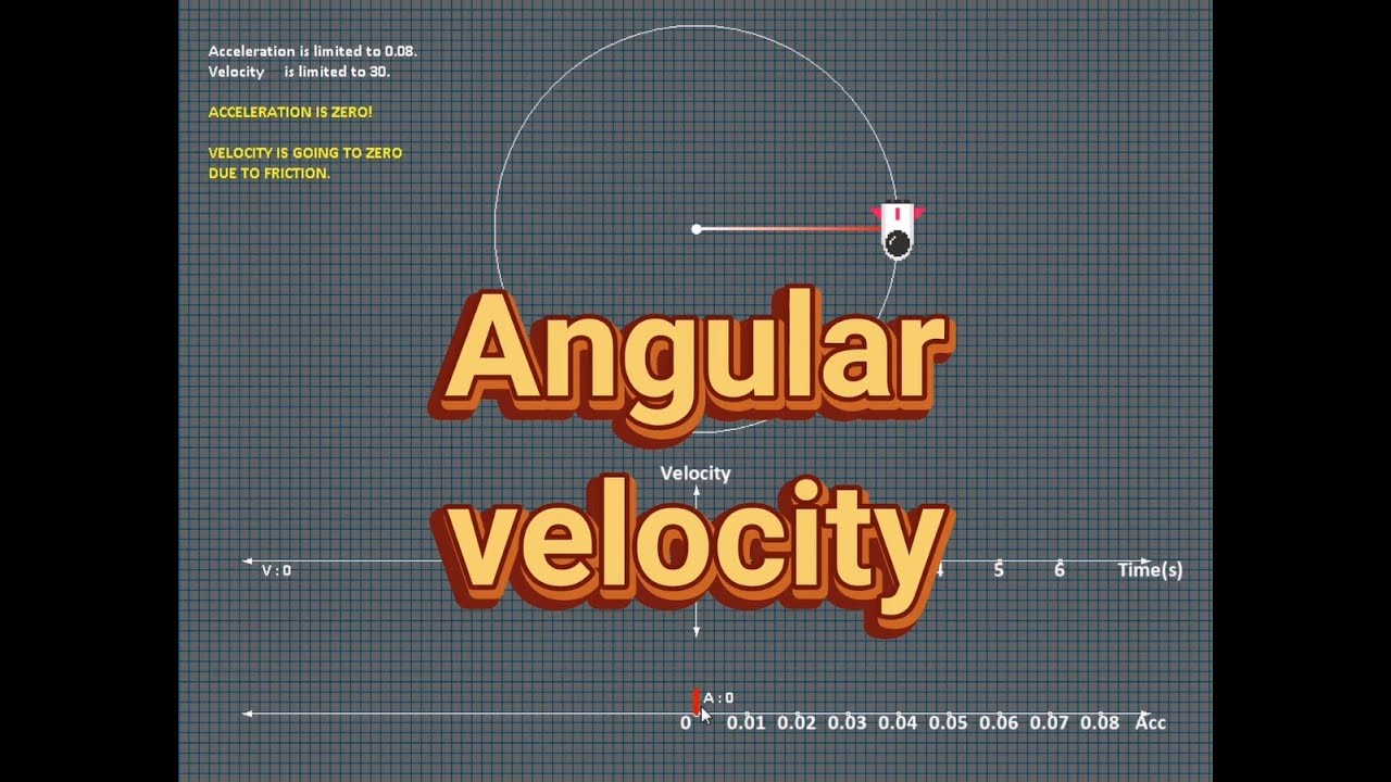 Angular velocity - Gamemaker studio 2 - YouTube